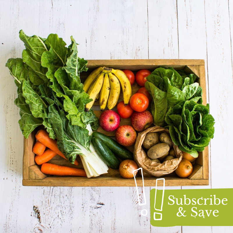 Small Organic Fruit & Veg Box – Spray-Free Farmacy